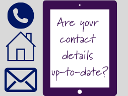 Update contact details